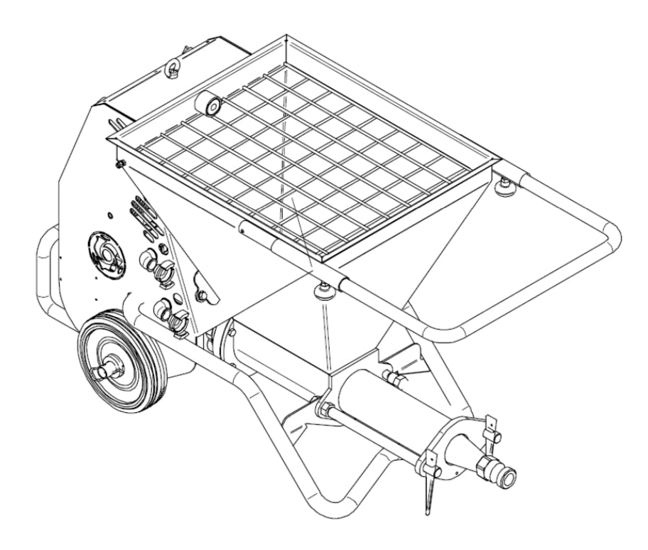 PN 3234294 - Tie Rod - Holds Rotor/Stator - IMER Small 50 Pump – IMER ...